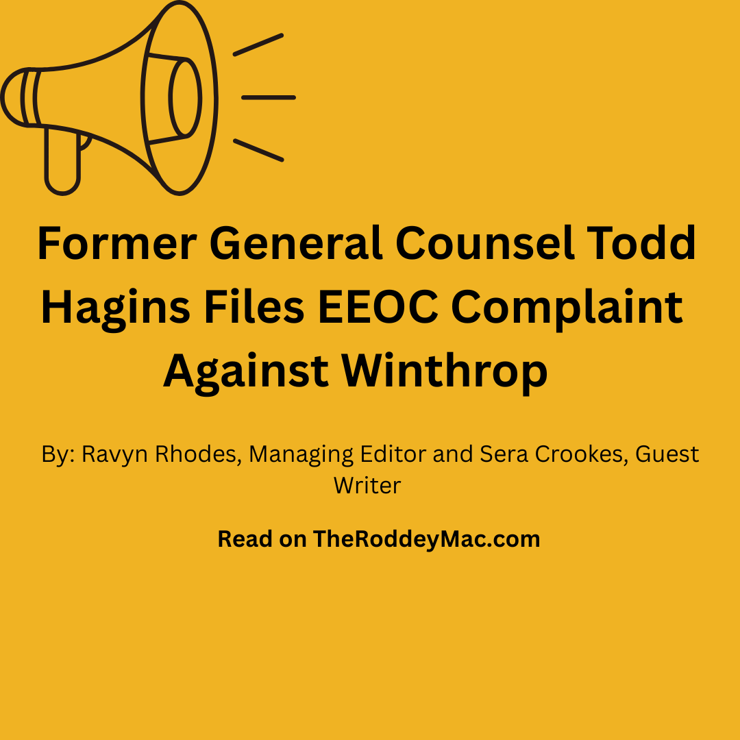 Former General Counsel Todd Hagins Files EEOC Complaint Against ...
